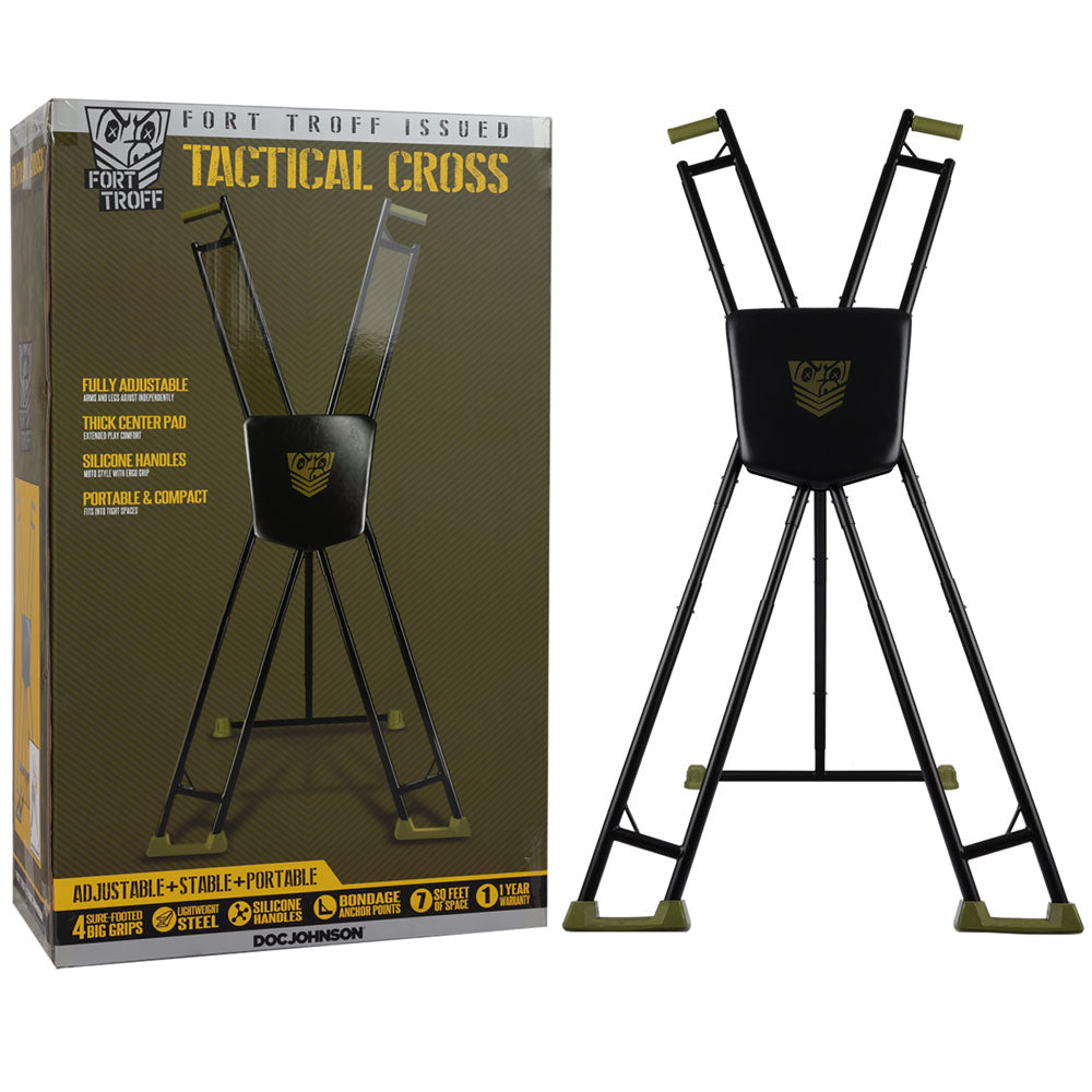 Fort Troff - Tactical Cross - Adjustable Cross Restraint – SIMPLY EROTIX