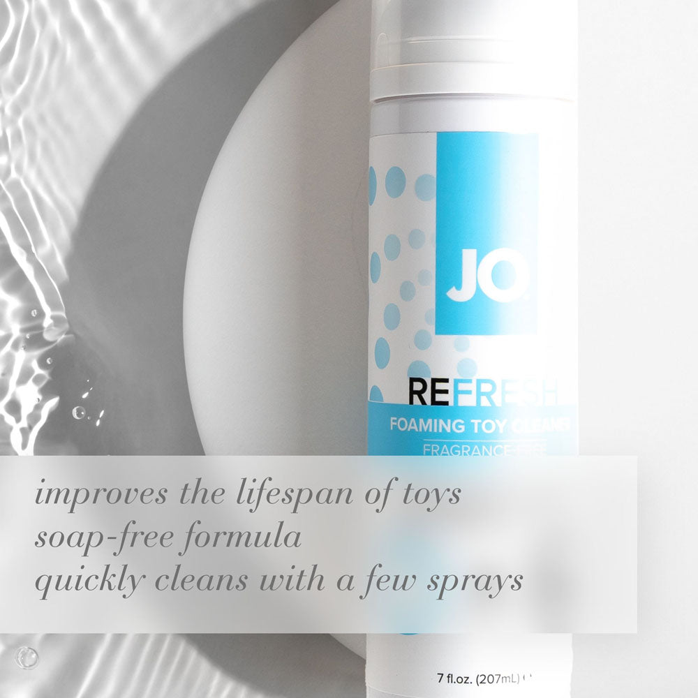 JO Refresh Foaming Toy Cleaner - 207 mL - Foaming Toy Cleaner - 207 ml ...