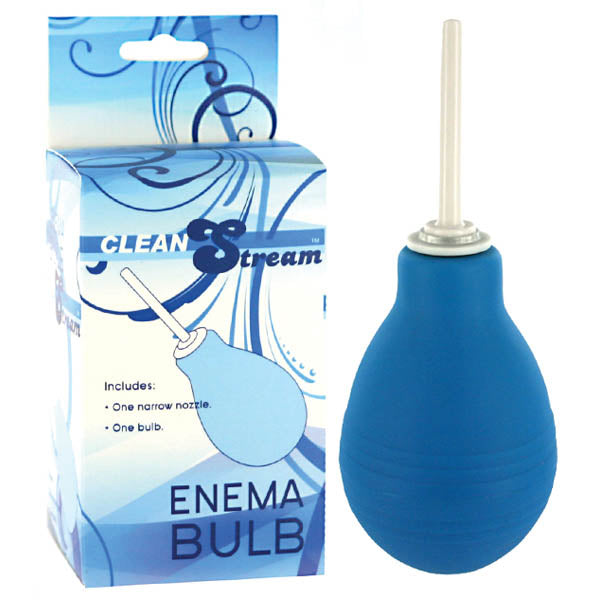 Cleanstream Enema Bulb - Blue Douche – SIMPLY EROTIX