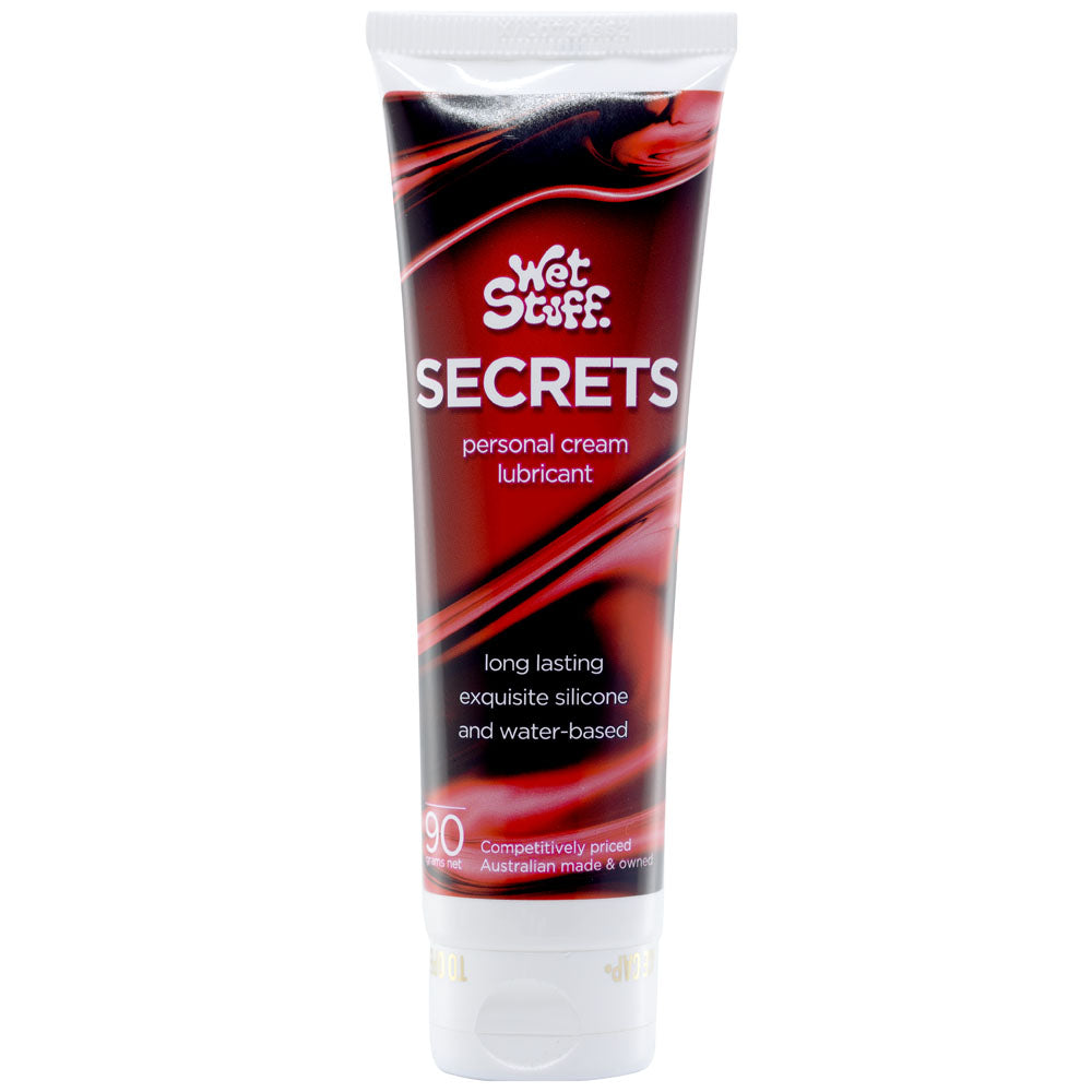 Wet Stuff Secrets - 90g Tube - Hybrid Lubricant - 90 gram Tube – SIMPLY ...
