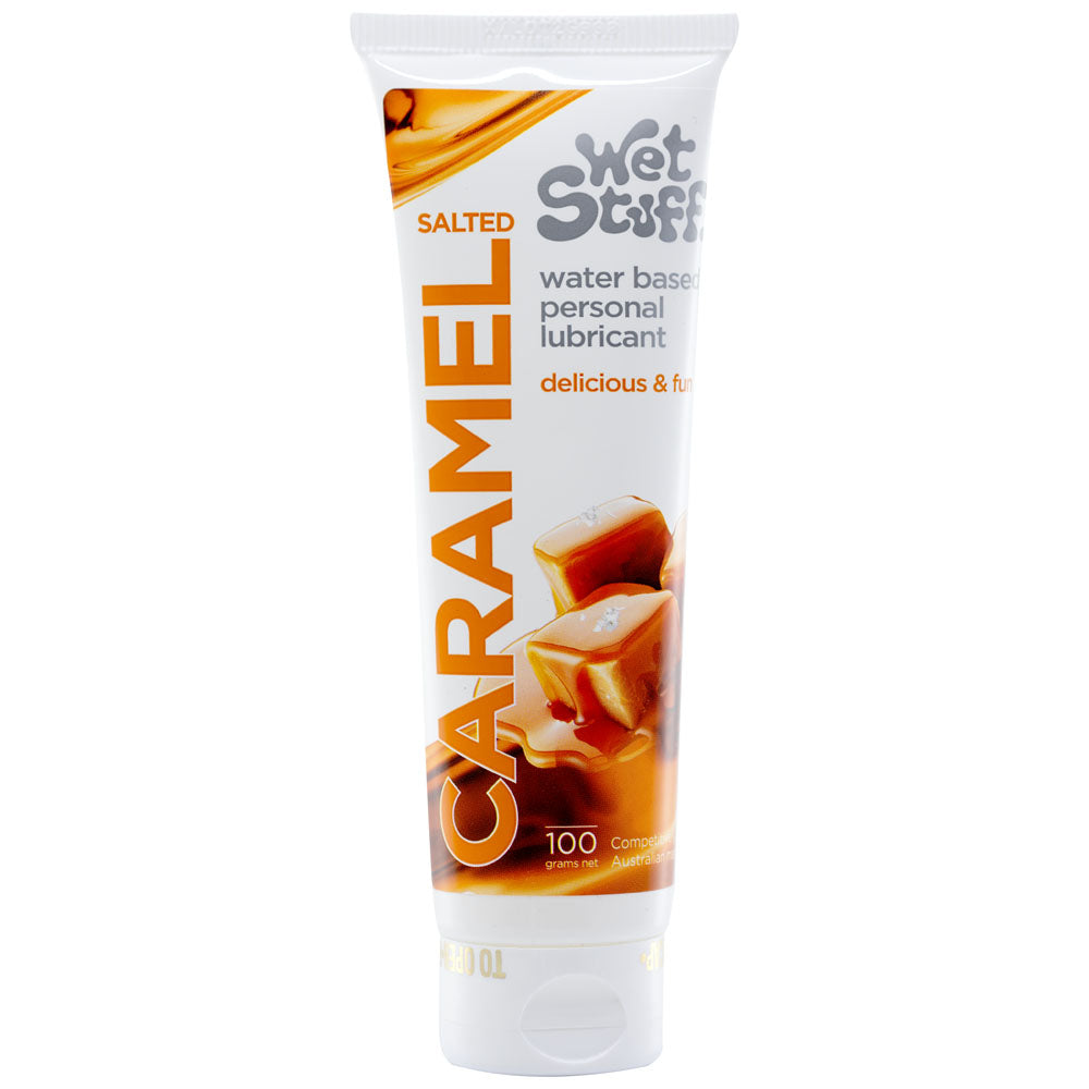 Wet Stuff Salted Caramel - 100g Tube - Salted Caramel Flavoured Water ...