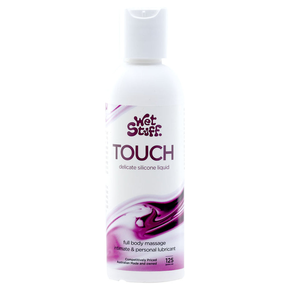 Wet Stuff Touch - 125g Disk Top - Silicone Lubricant - 125 gram Bottle ...