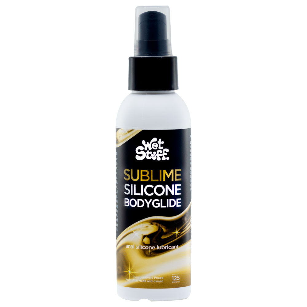 Wet Stuff Sublime - 125g Pump Top - Anal Silicone Lubricant - 125 gram ...