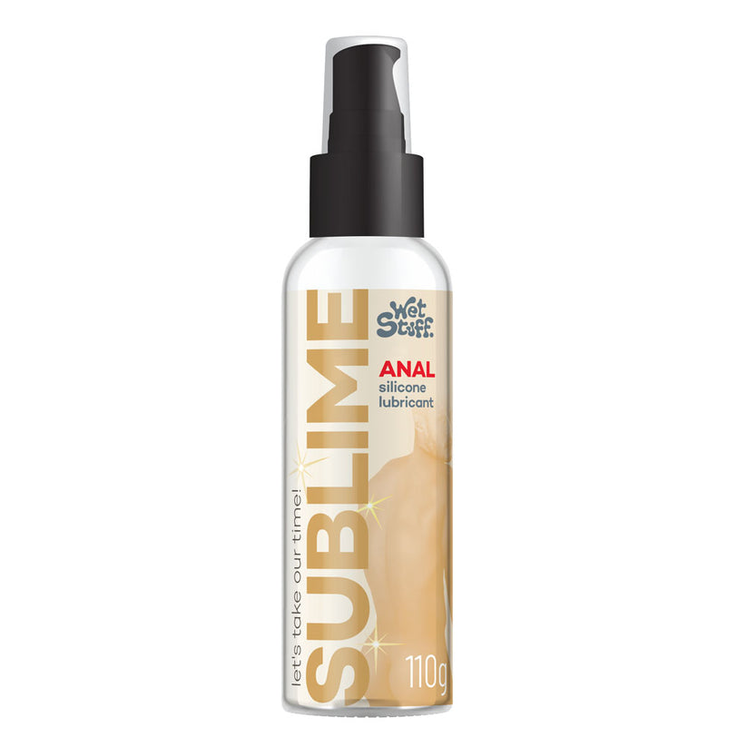 Wet Stuff Sublime - 110g Pump - Anal Silicone Lubricant - 110 gram Pum ...