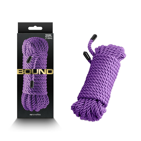 Bound Rope - Purple - Purple Bondage Rope - 7.6 metre length – SIMPLY ...