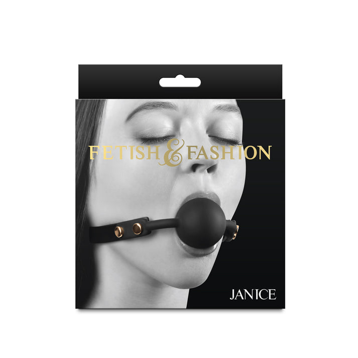 Fetish & Fashion - Janice - Black - Black Mouth Restraint – SIMPLY EROTIX